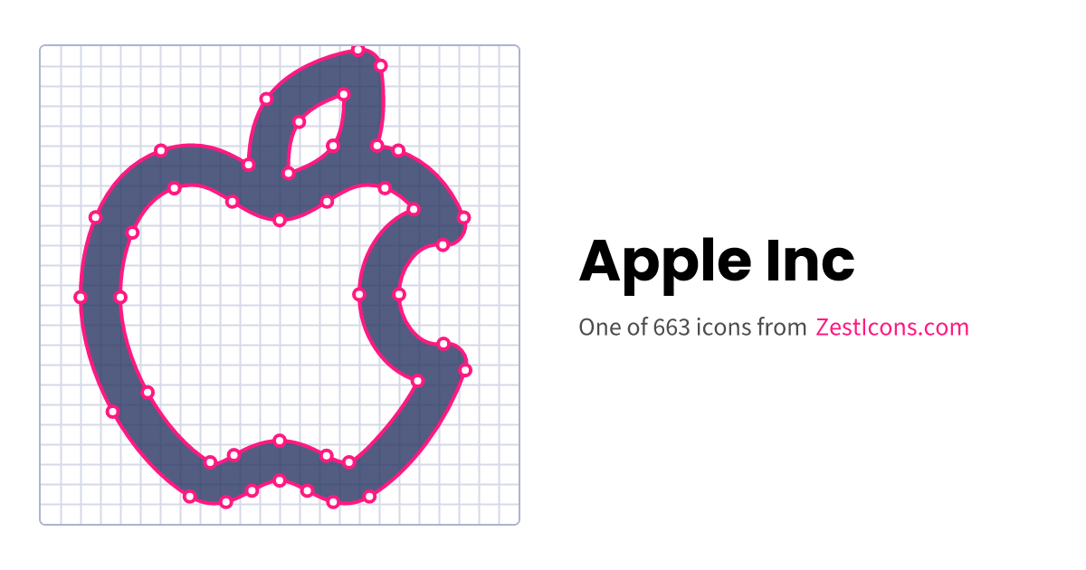 Apple-inc Icon | Zest Icons
