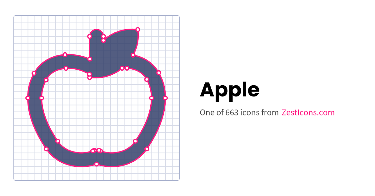 Apple Icon | Zest Icons