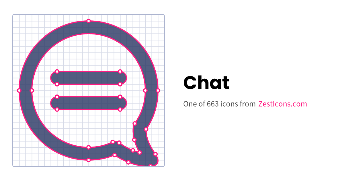 Chat Icon | Zest Icons