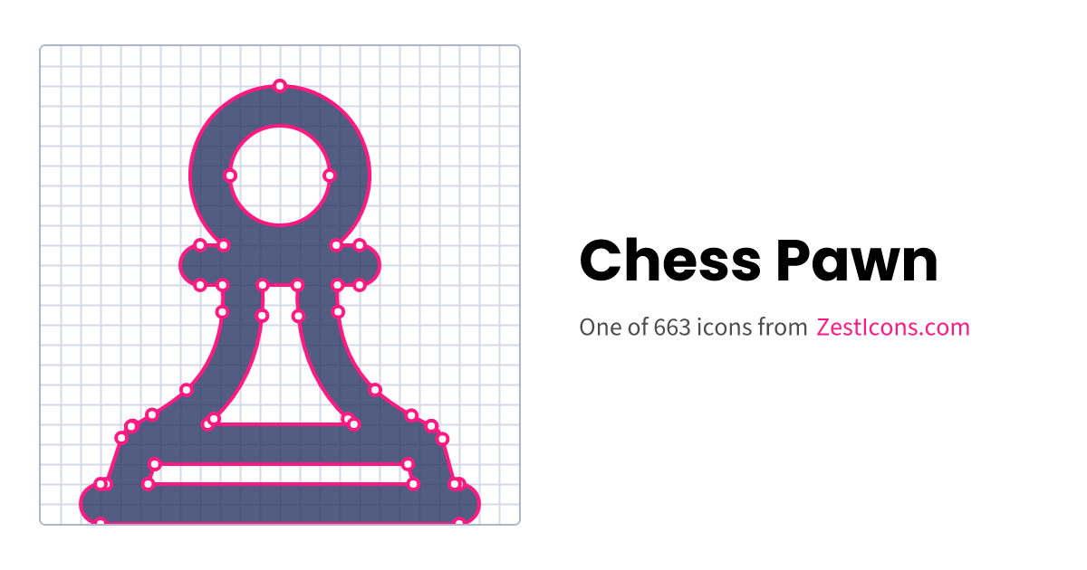 Chess-pawn Icon | Zest Icons