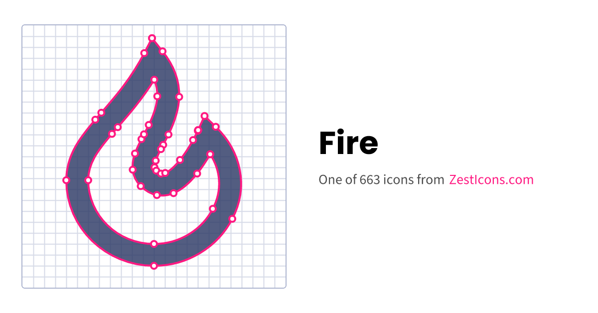 Fire Icon | Zest Icons