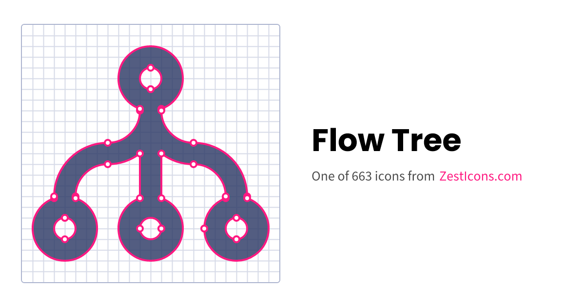 Flow-tree Icon | Zest Icons
