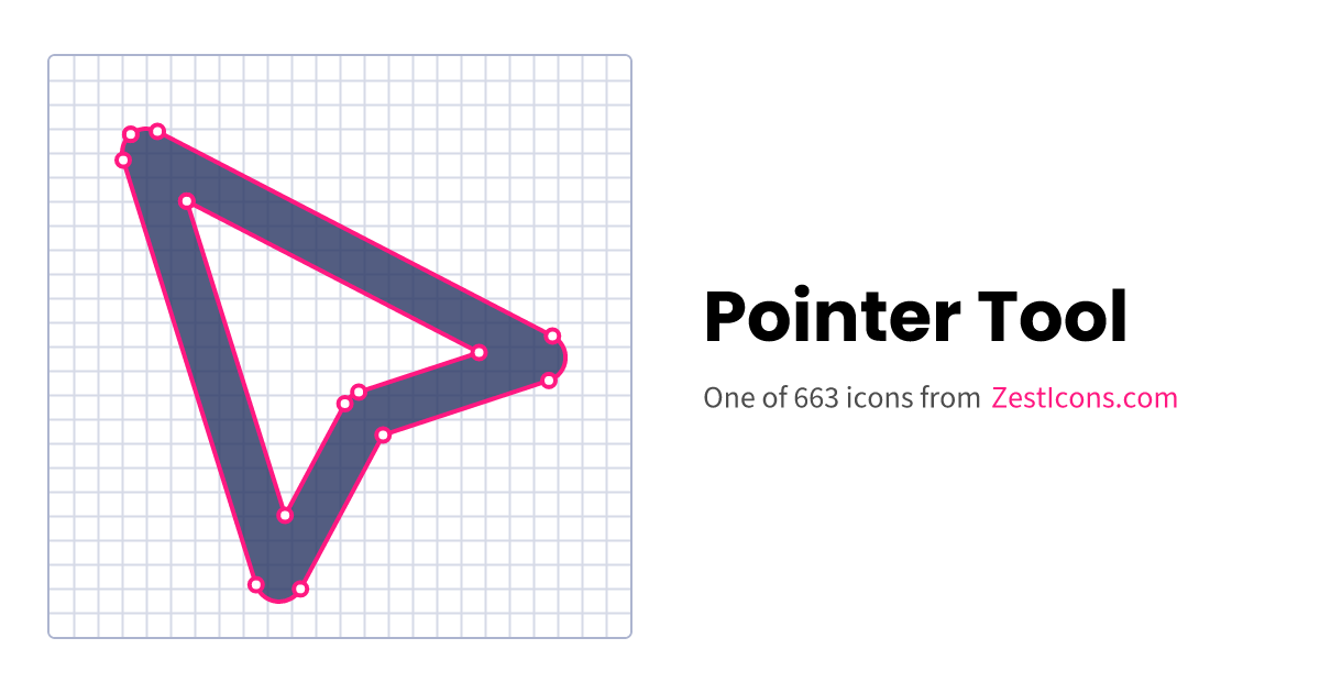 Pointer-tool Icon | Zest Icons