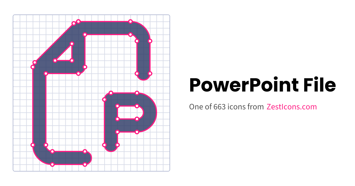 Powerpoint-file Icon | Zest Icons