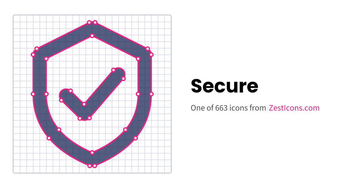 Secure Icon | Zest Icons