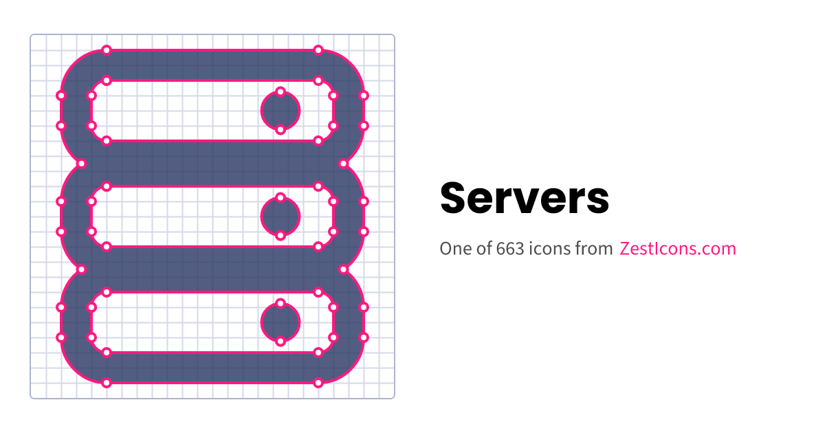 Servers Icon | Zest Icons