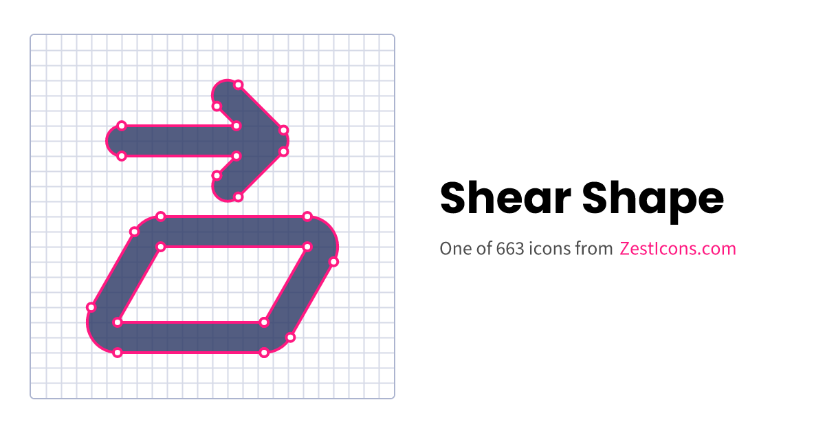 Shear-shape Icon | Zest Icons
