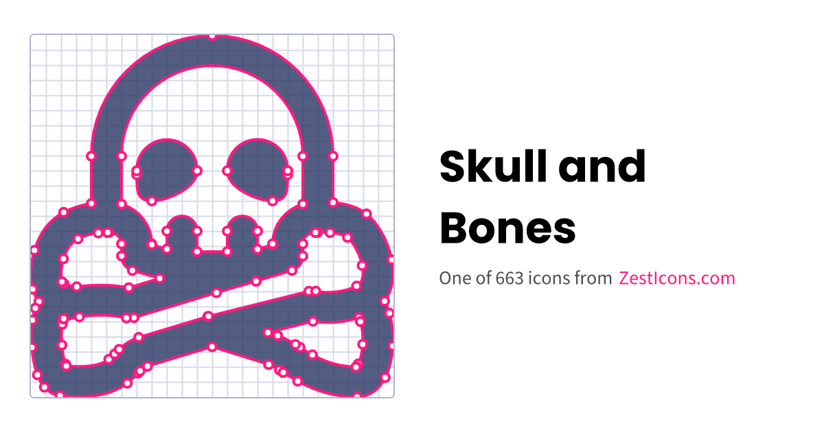Skull-and-bones Icon | Zest Icons
