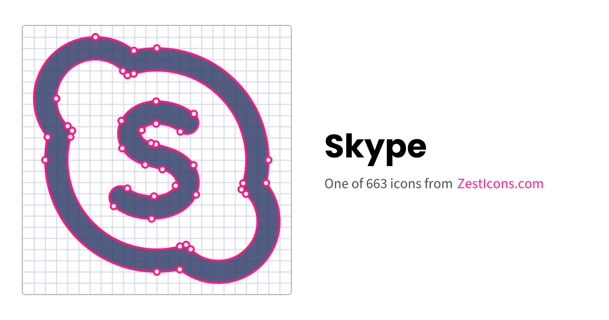 Skype Icon | Zest Icons