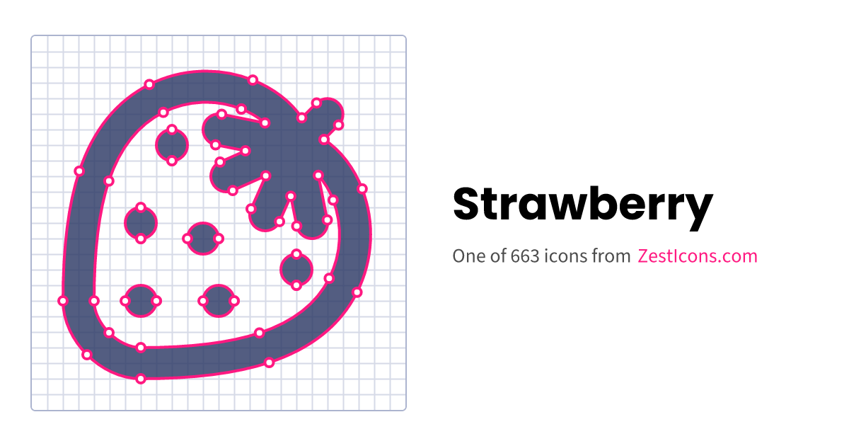 Strawberry Icon | Zest Icons