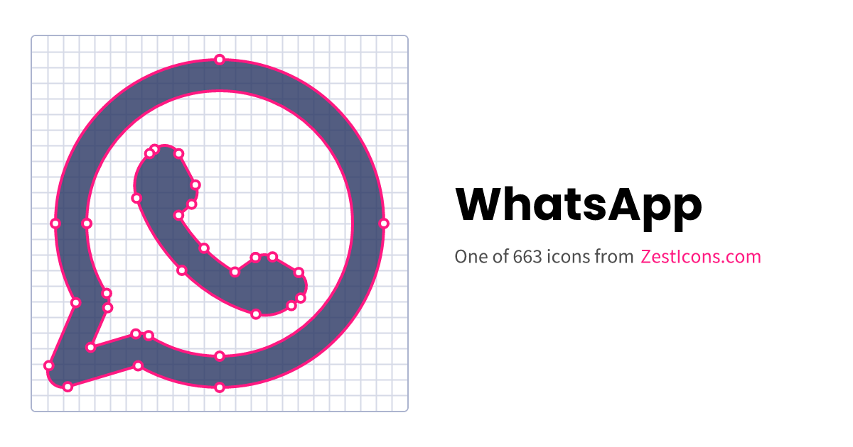 Whatsapp Icon | Zest Icons